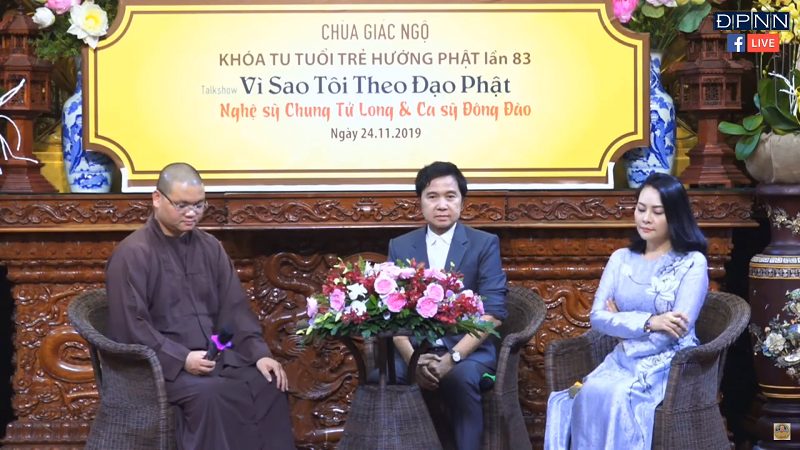 Vì sao tôi theo Đạo Phật ? - Nghệ sỹ CHUNG TỬ LONG và ca sỹ ĐÔNG ĐÀO ...