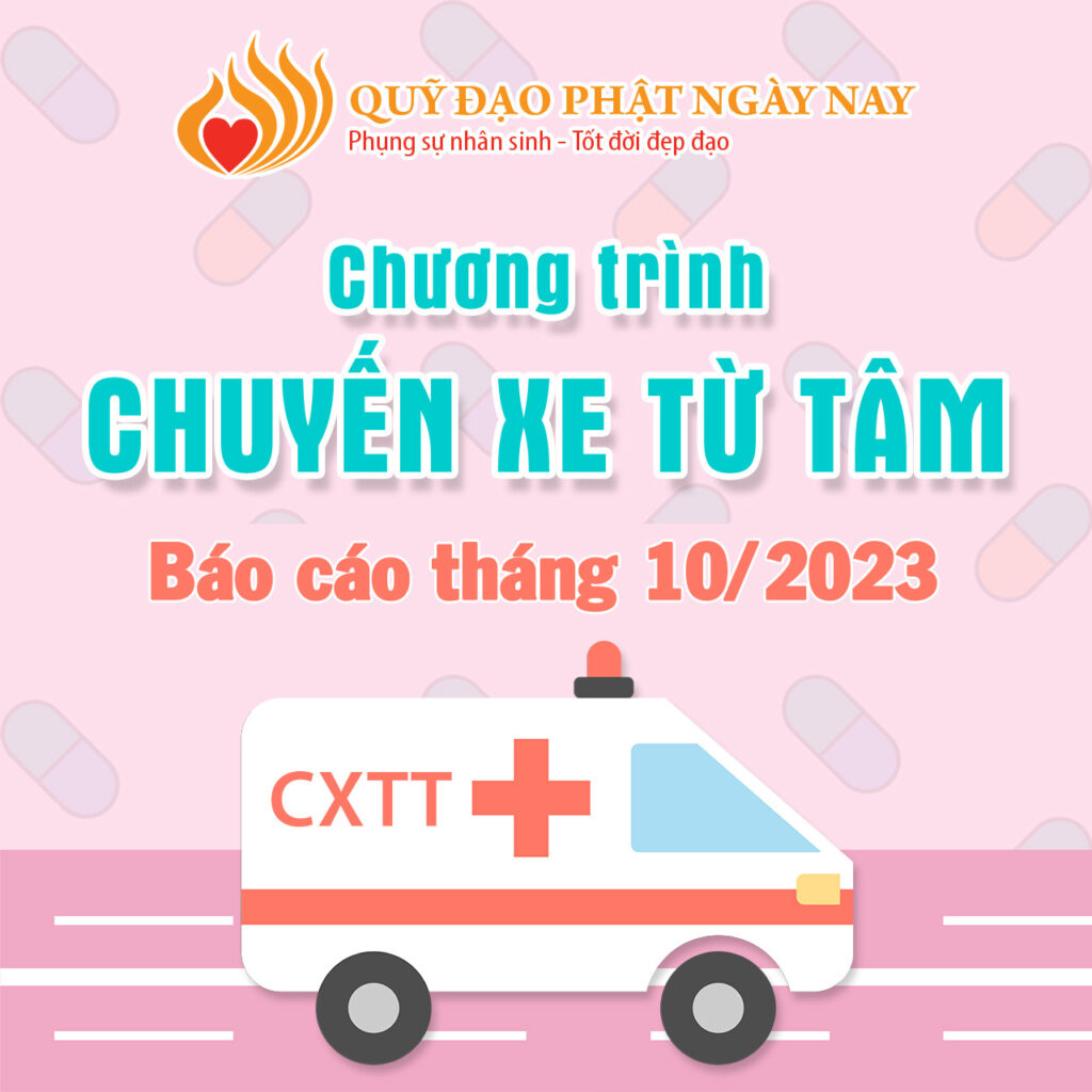 BÁO CÁO CHƯƠNG TRÌNH “CHUYẾN XE TỪ TÂM” (CXTT) THÁNG 10/2023 - Quỹ Đạo ...